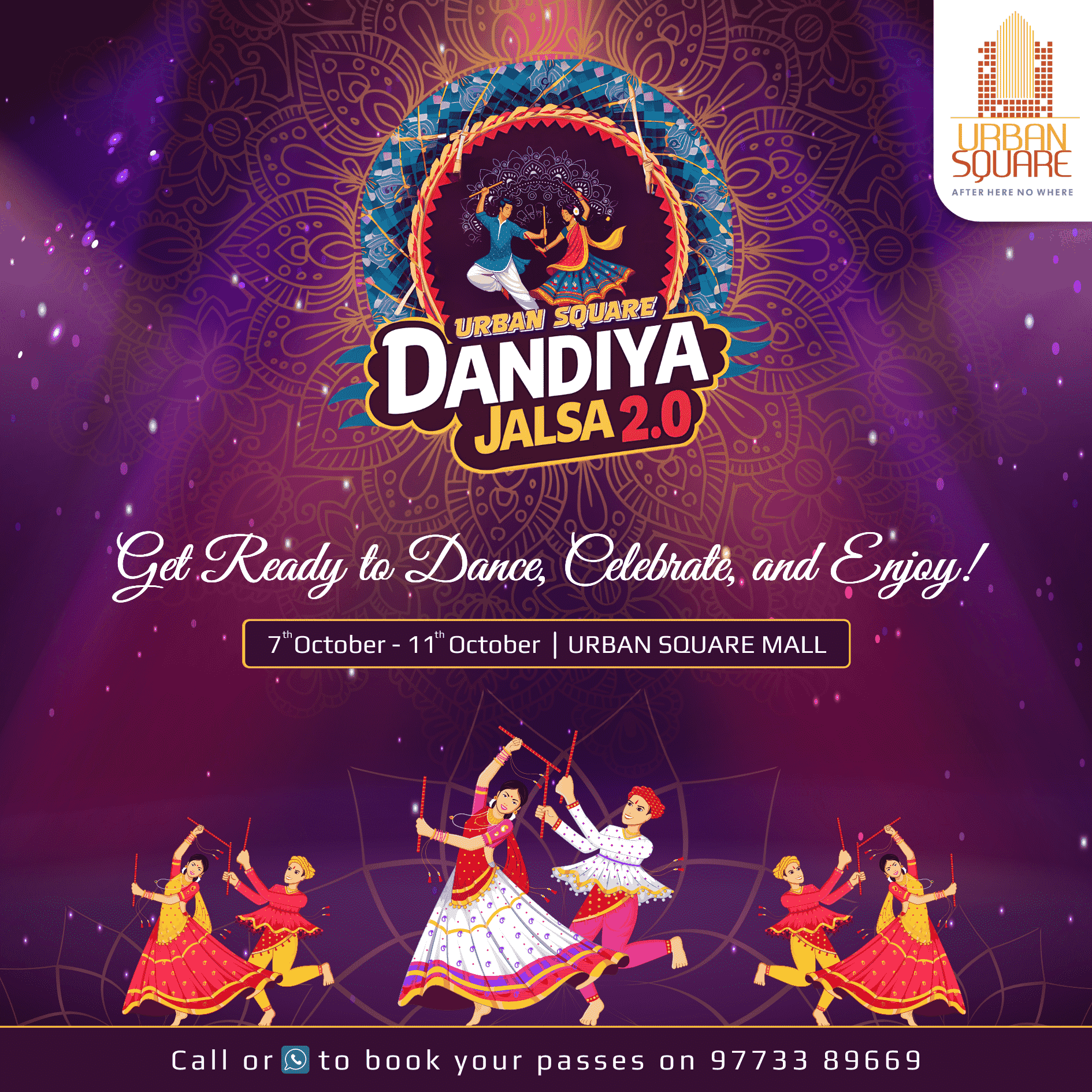 Groove To Navratri Beats At Urban Square Dandiya Jalsa 2.0